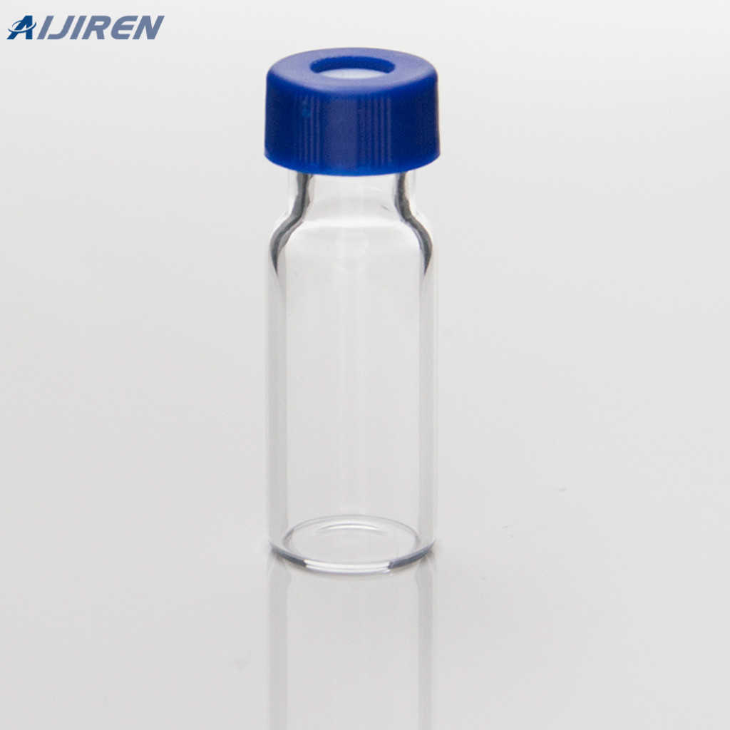 sample preparation autosampler sample vials silicone/PTFE bonded septa ...