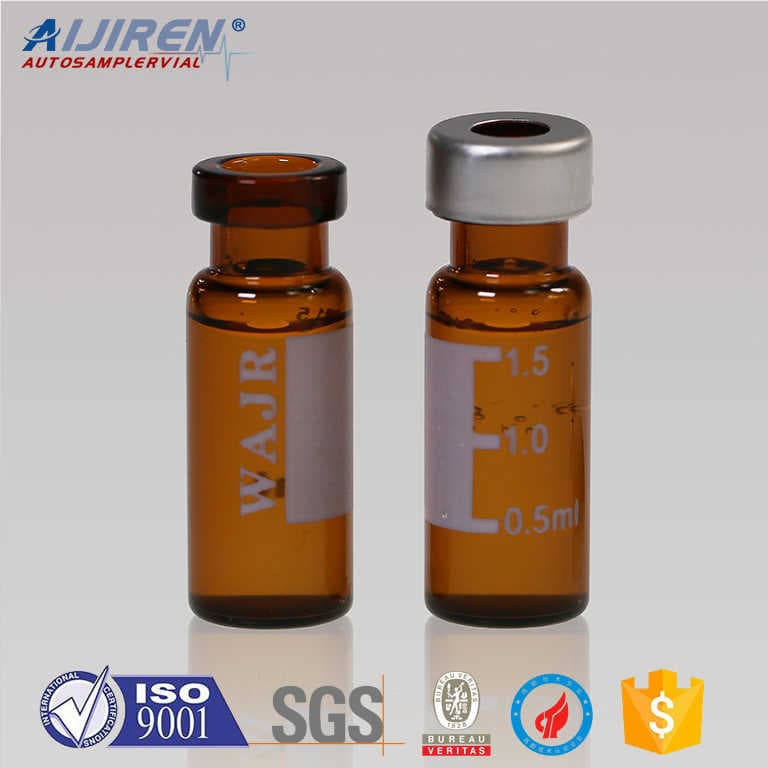 UK crimp seal vial with aluminum cap-Aijiren Crimp Vials