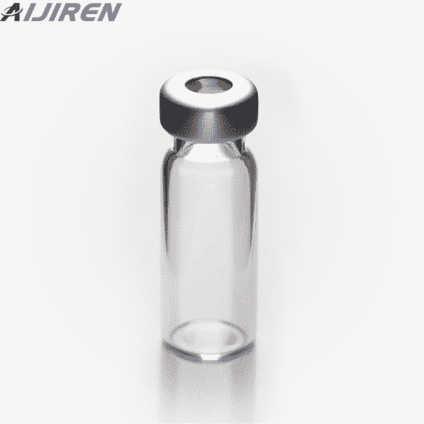 clear crimp top vials with label-Aijiren Crimp Vials